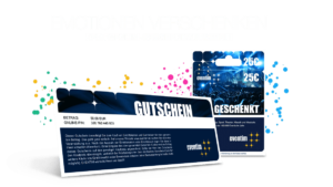 Gutschein für Events und Konzerte - ein Geschenk für jeden Anlass!